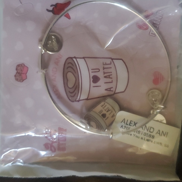 Alex and Ani | Jewelry | Alex And Ani Bagged Boxed I Love You A Latte ...